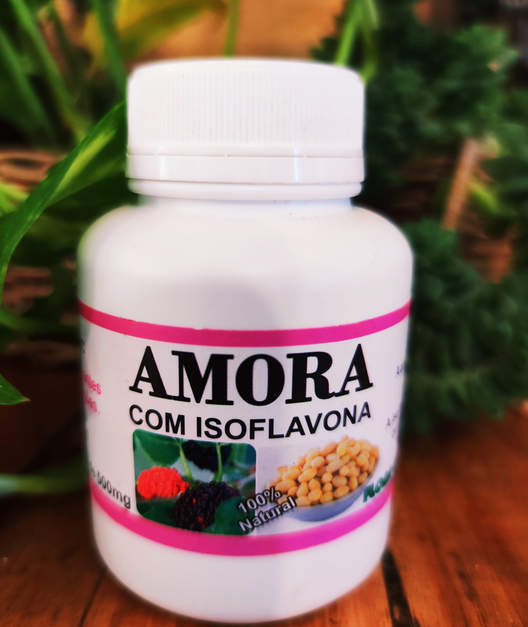 Amora Com Isoflavona 60 Cápsulas Olifrota